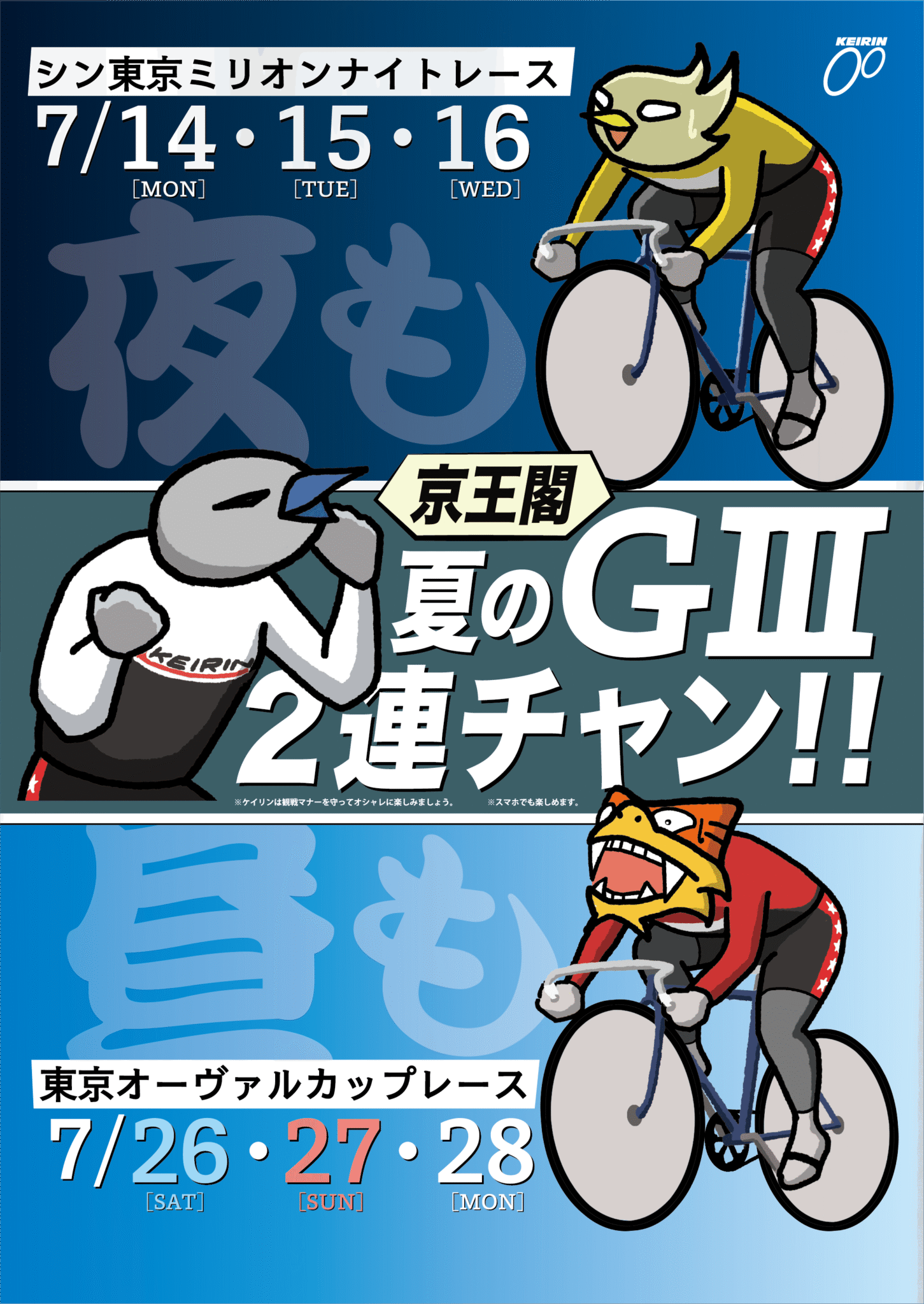 【競輪】7/28「東京オーヴァルカップレース GⅢ」 - moonlightblog